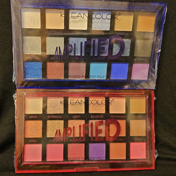 Kleancolor | Makeup | Kleancolor Amplified 2 Eye Shadow Palettes Each 8 ...